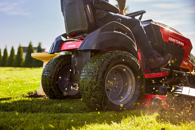 CRAFTSMAN 54-Inch 24 HP* V-Twin Gas Riding Lawn Mower